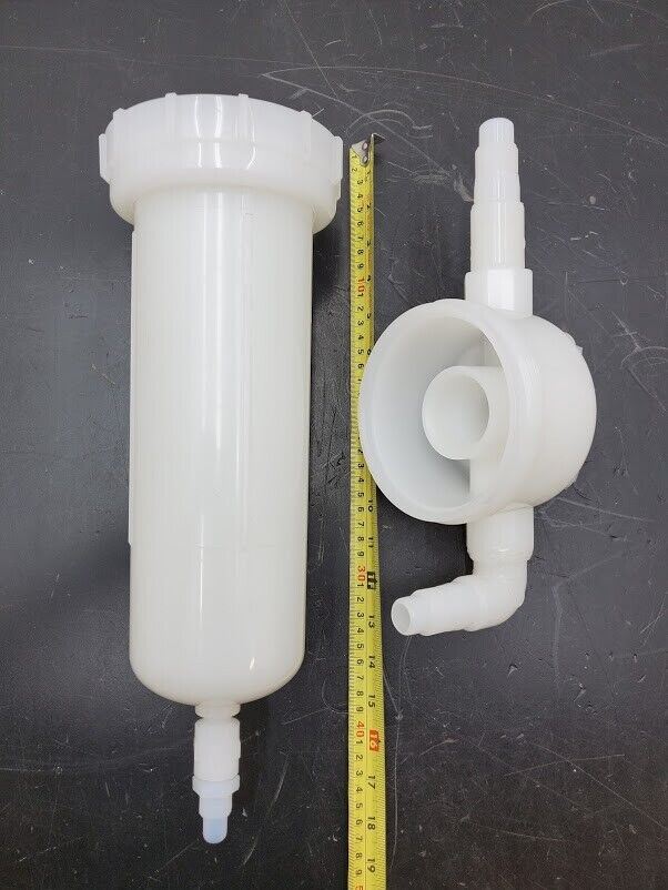 Mykron Chemgard PVDF PFA +GF+ Filter Element Housing 8"x4" Filter 12-2 ...