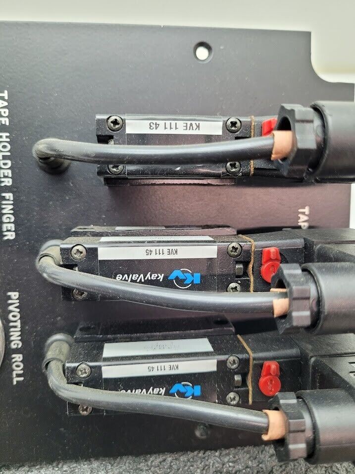 Kay Valve KVE 111 45 43 Pneumatic Valve Block w/ Regulators Gauges 24V ...